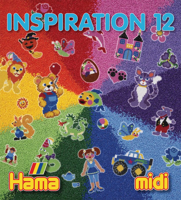 Hama Iron-on Beads 399-12 Inspiration Booklet No. 12 Template book wit ...